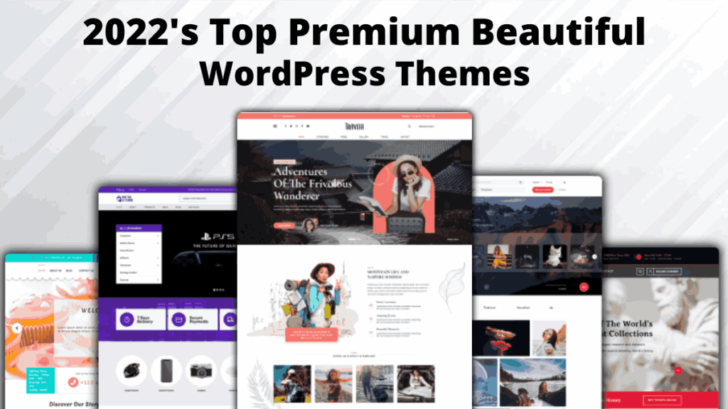 2025's Top 4 Premium Beautiful WordPress Themes – Themescaliber