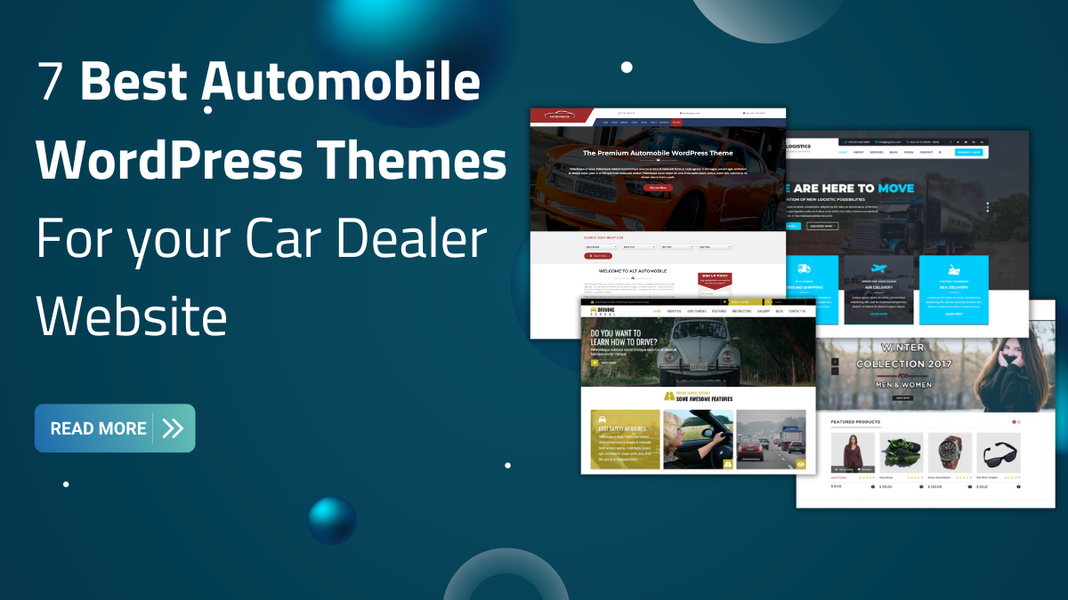 7 Best Automobile WordPress Themes For your Car Dealer Website ...
