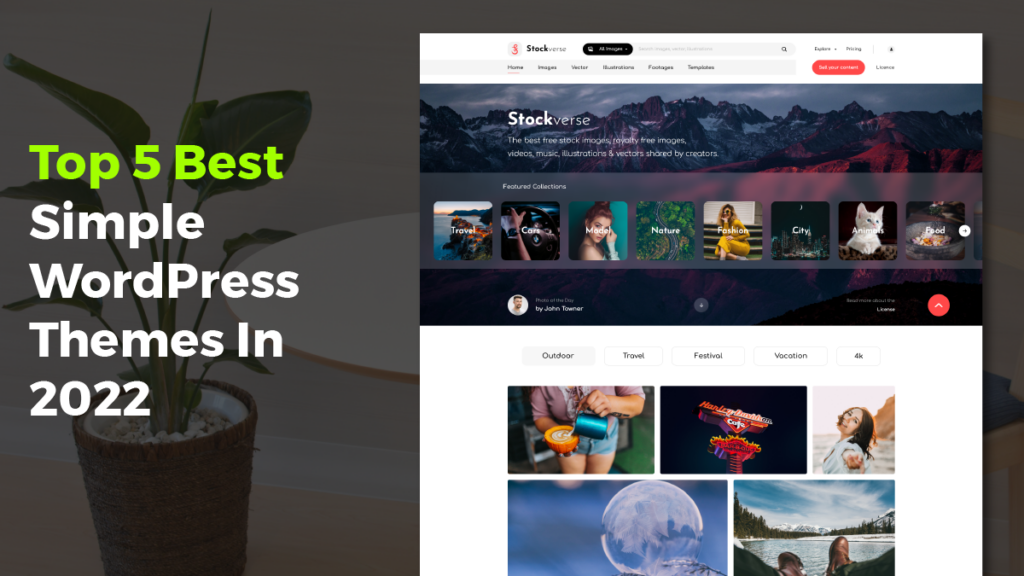 Top 5 Best Simple WordPress Themes In 2022 - Themes Caliber – Themescaliber