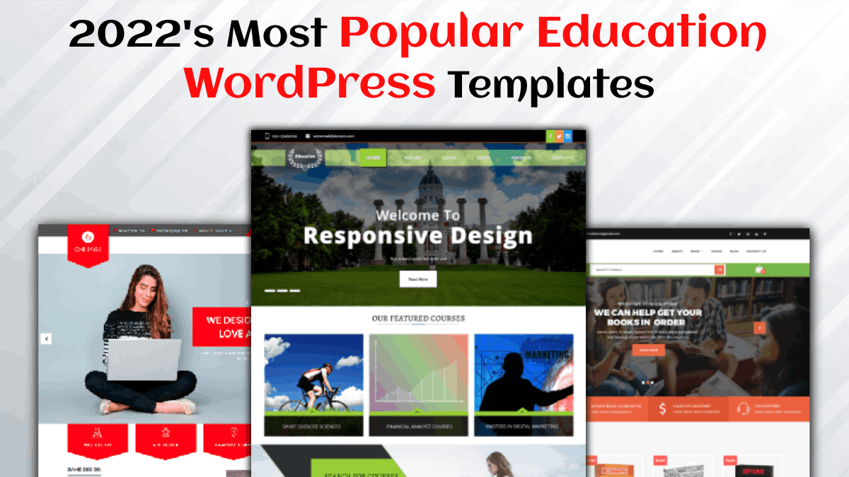 Top 5 Most Popular Education WordPress Templates - WP Themes ...